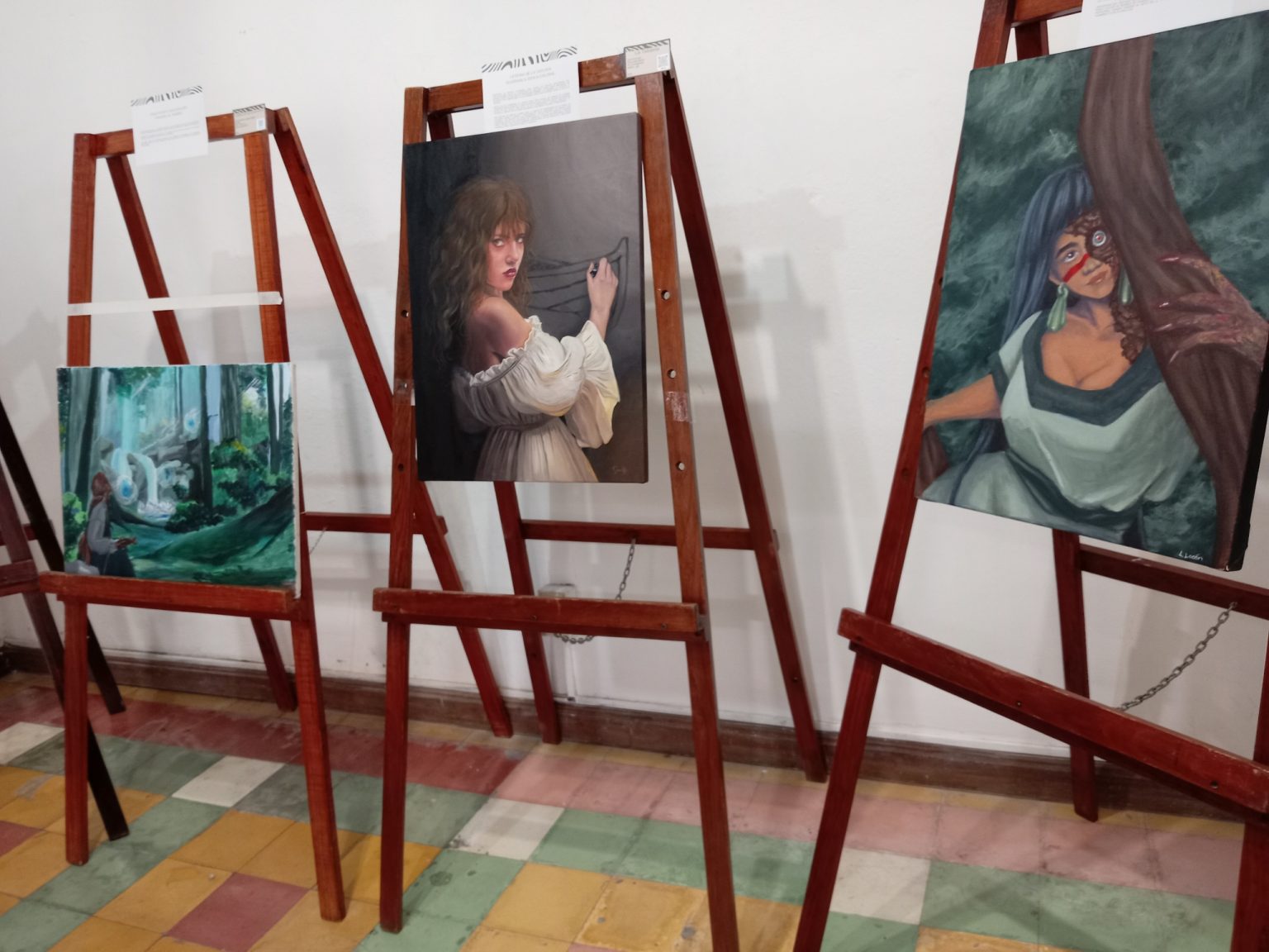 Exposición pictórica “Raíces y Relatos del mundo” – Escuela Superior de ...